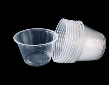 Buy Wholesale China [1 Oz, 100 Sets] Clear Disposable Plastic Portion ...