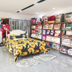 Custom Floral Printed Flower Bed Sheet Set High Quality Home Textile ...