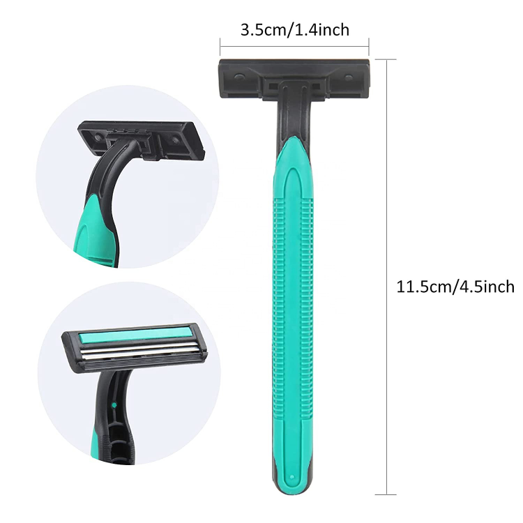 Buy Wholesale China Disposable Razors In Bulk Individually Wrapped Twin ...
