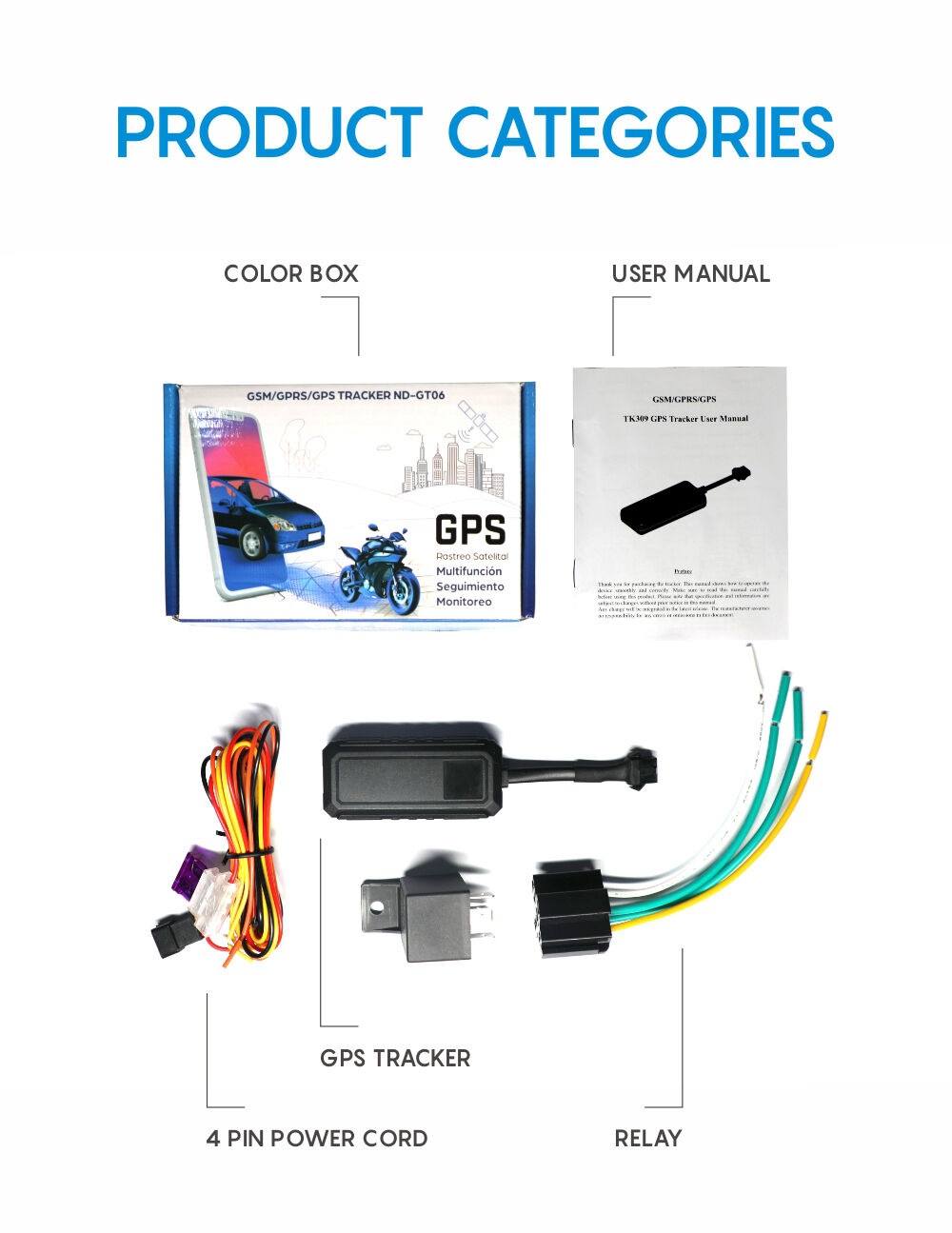 Geo-fence Engine Oil On/off Vehicle Tracking Gps Device G109 Wired Real ...