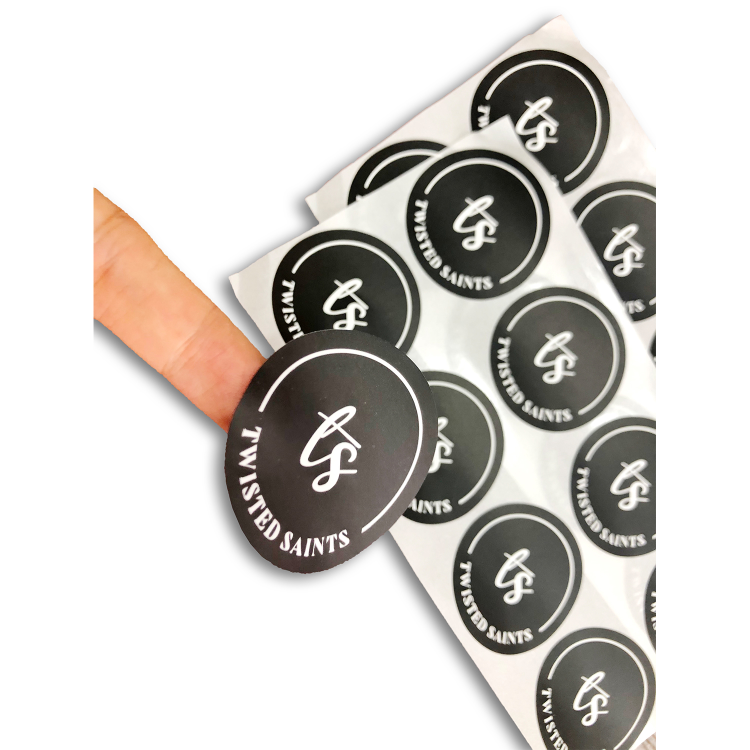 Customized Logo Printing Epoxy Resin Sticker Glossy Lamination Soft ...