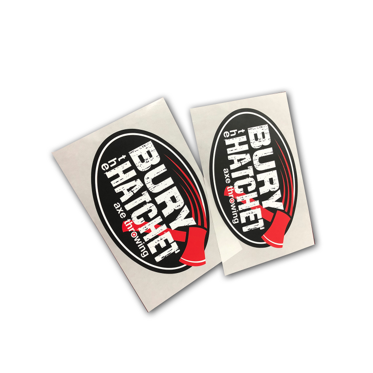 Customized Logo Printing Epoxy Resin Sticker Glossy Lamination Soft ...