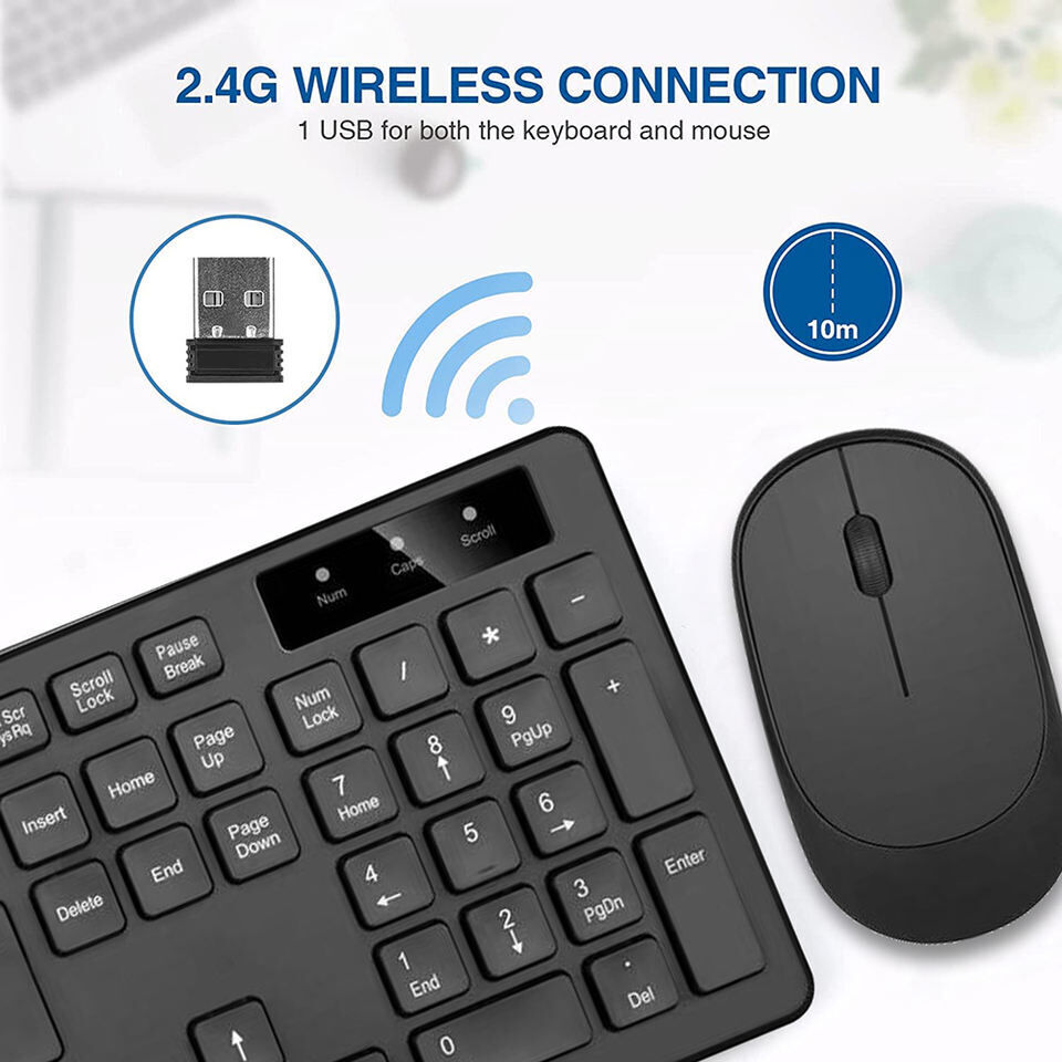 Buy Wholesale China Wireless Keyboard Mouse Set Waterproof Key Mouse ...