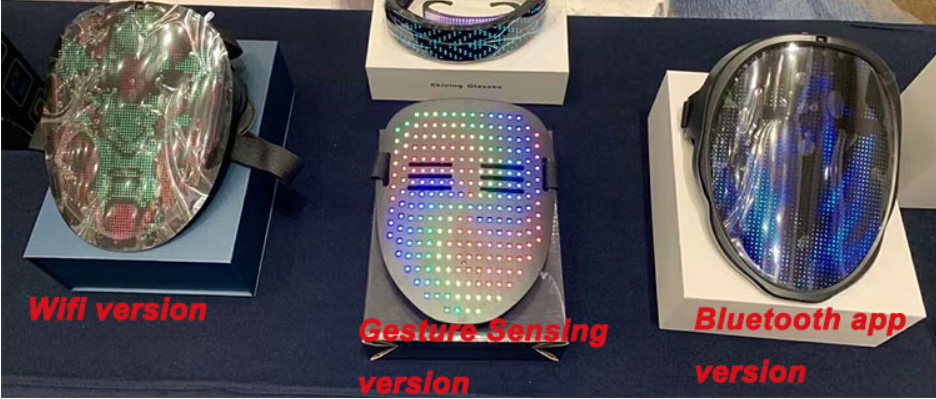 Buy Wholesale China Kids Led Mask With Gesture Sensing, Light Up Mask ...