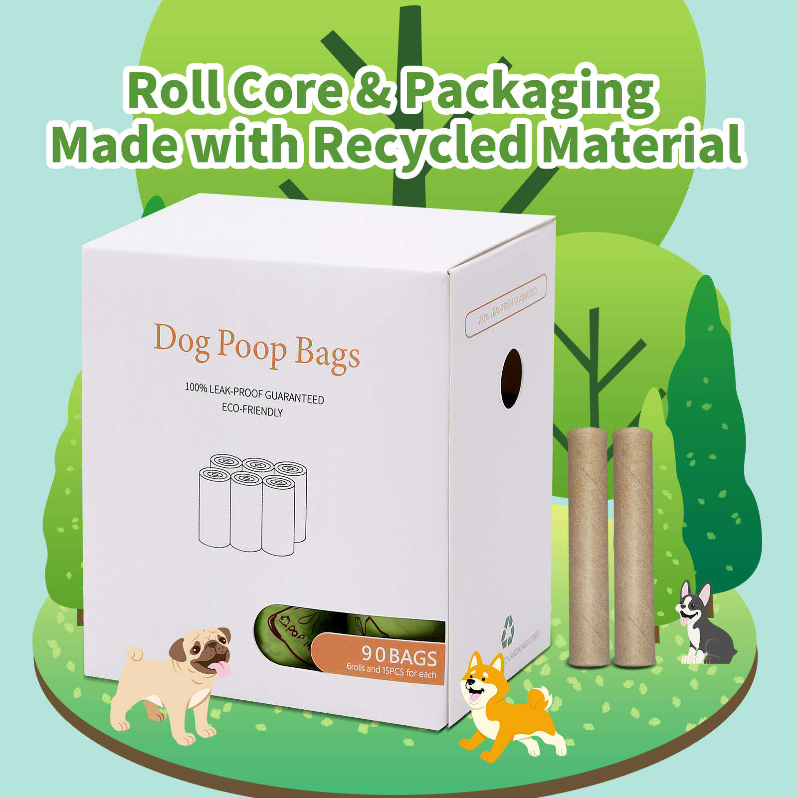 Buy Wholesale China Custom Dog Poop Pet Waste Bag Dispenser Dog Poop ...