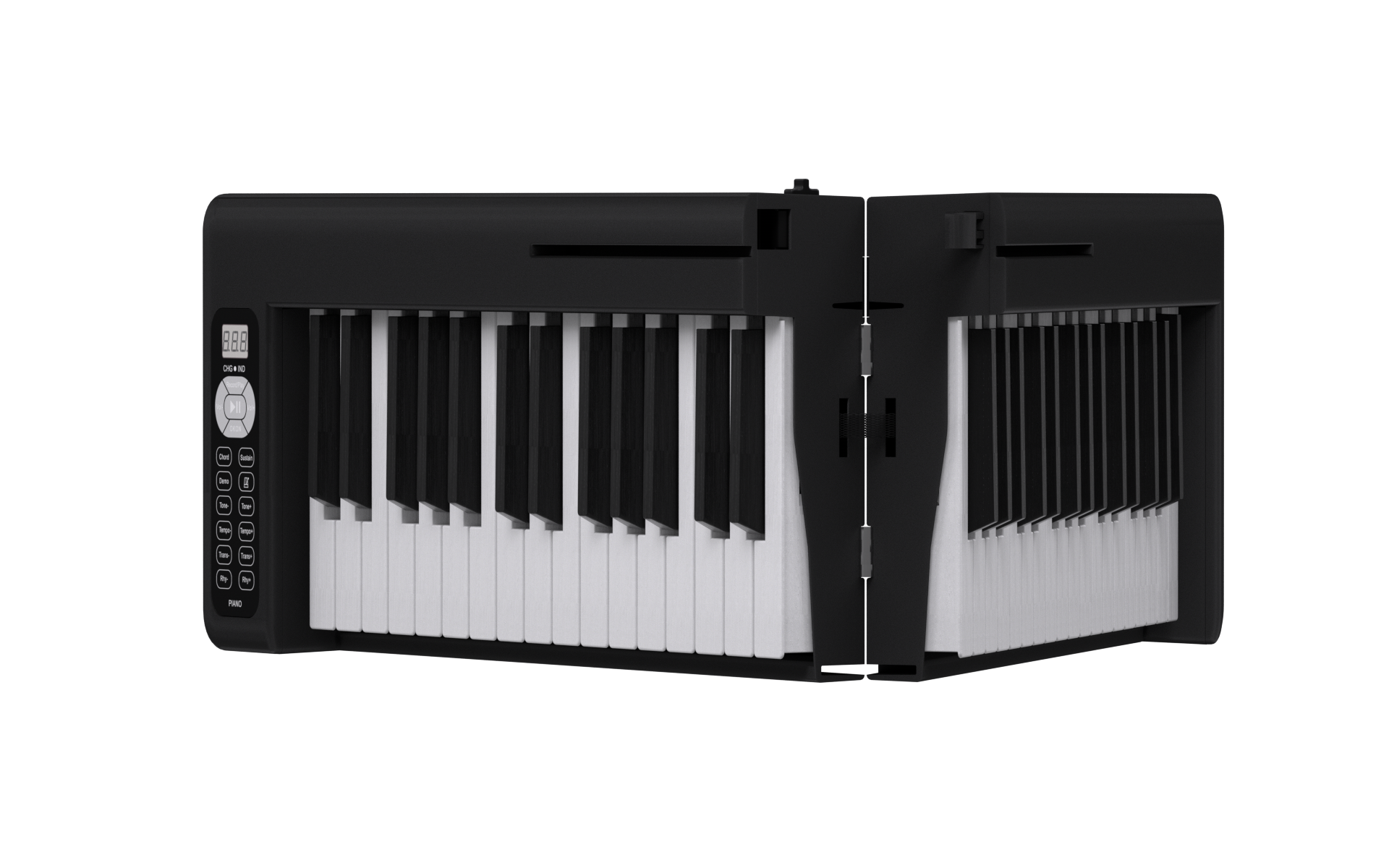 Digital Electronic Piano With Transpose Function Multifunction Foldable ...