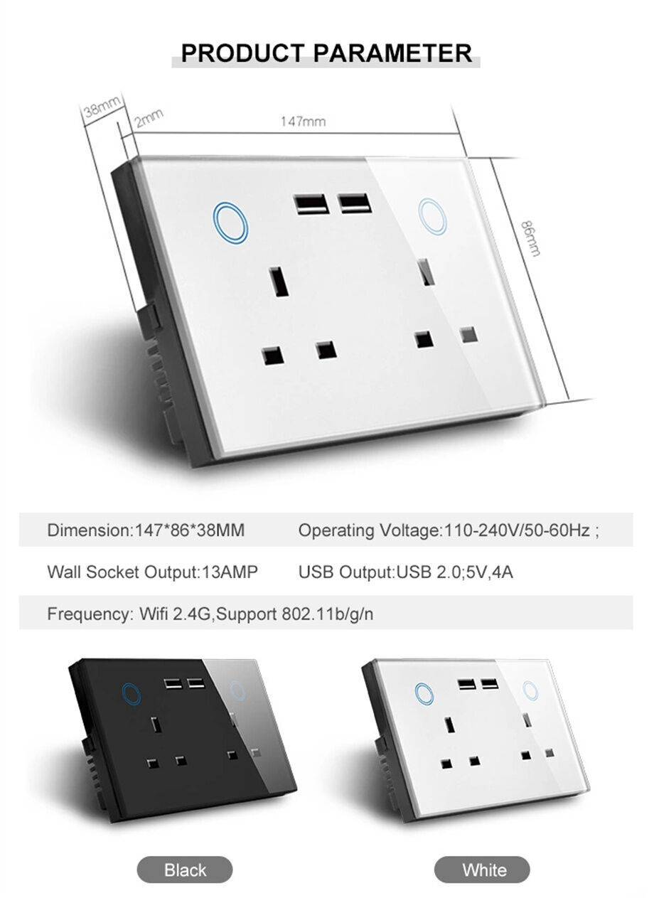 Buy Wholesale China Wall Switches With Led 16a 1/2/3/4 Gang 1way 2 Way Wall Push Light Switch ...