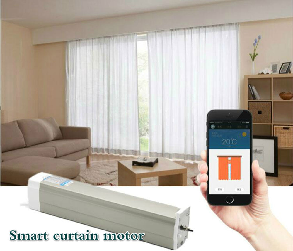Teejoin Smart Curtain Motor For Zigbee Smart Home Automation System For Smart Curtains, Teejoin ...