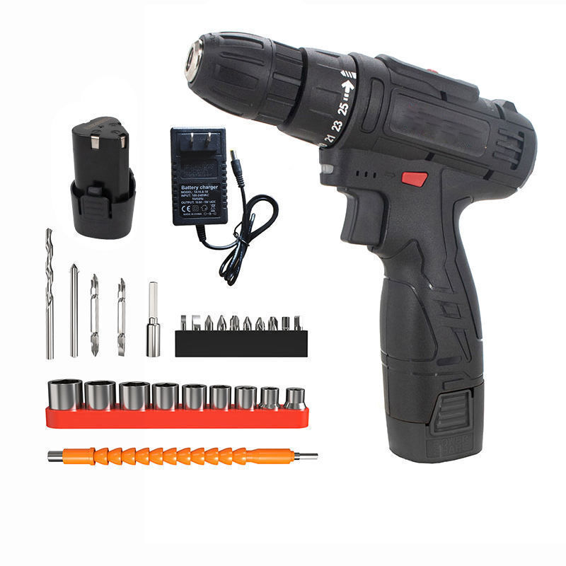 Factory 12v Mini Electric Drill Hand Cordless Battery Power Drill ...