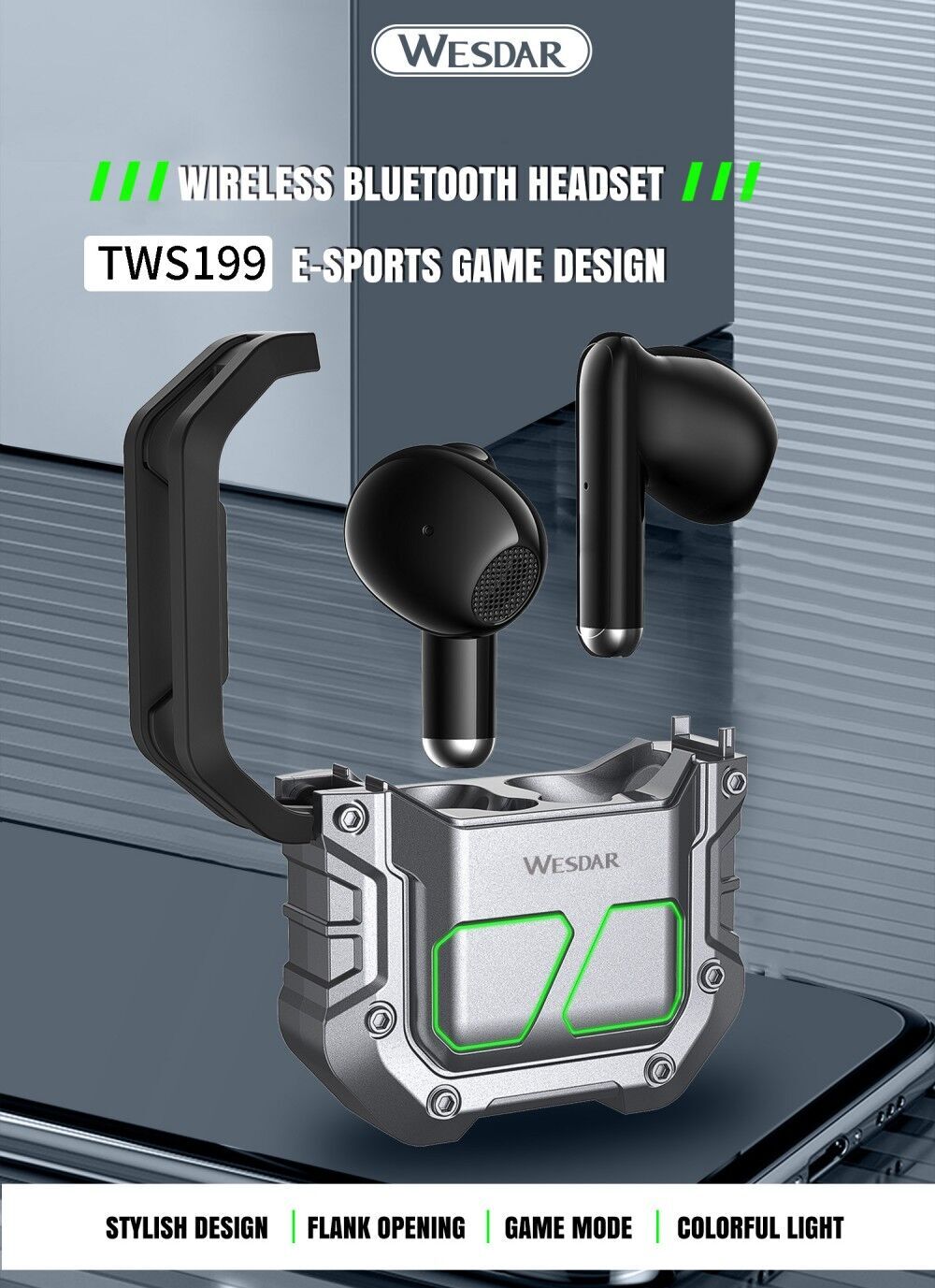 Buy Wholesale China Gaming Tws Earbuds,true Wireless Stereo,tws199. For ...