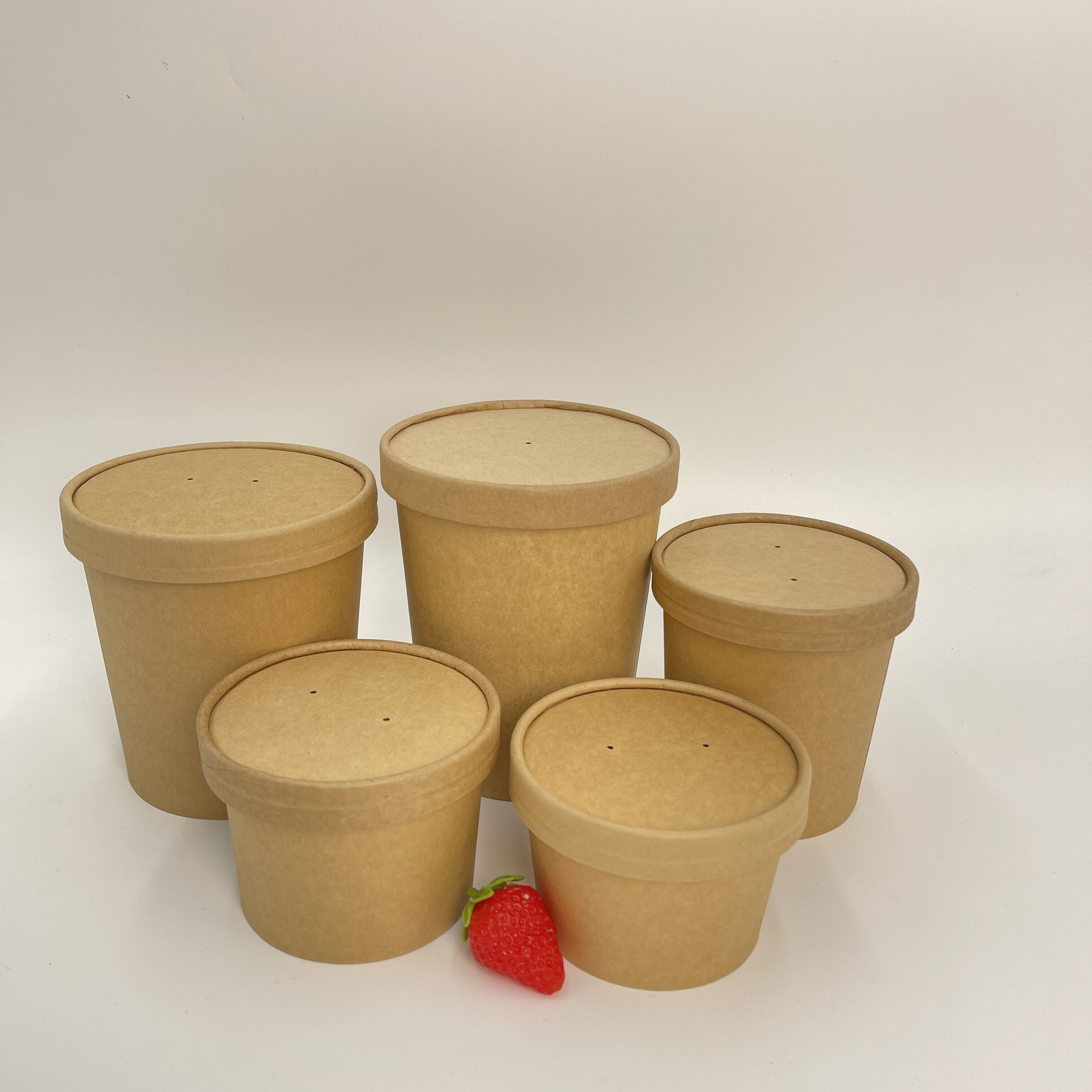 Buy Wholesale China Paper Hot Soup Cup Bowl Food Cup Disposable Paper ...