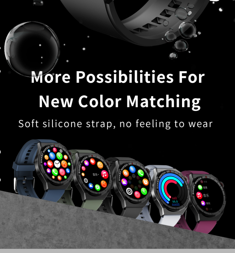 M36 Jl7012a6s1.43-inch Amoled Round Screen 30 Kinds Of Sports Mode ...