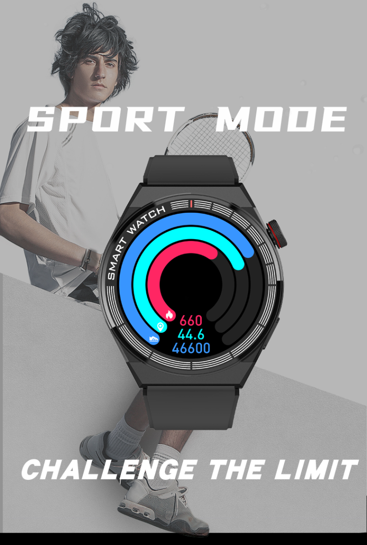 M36 Jl7012a6s1.43-inch Amoled Round Screen 30 Kinds Of Sports Mode ...