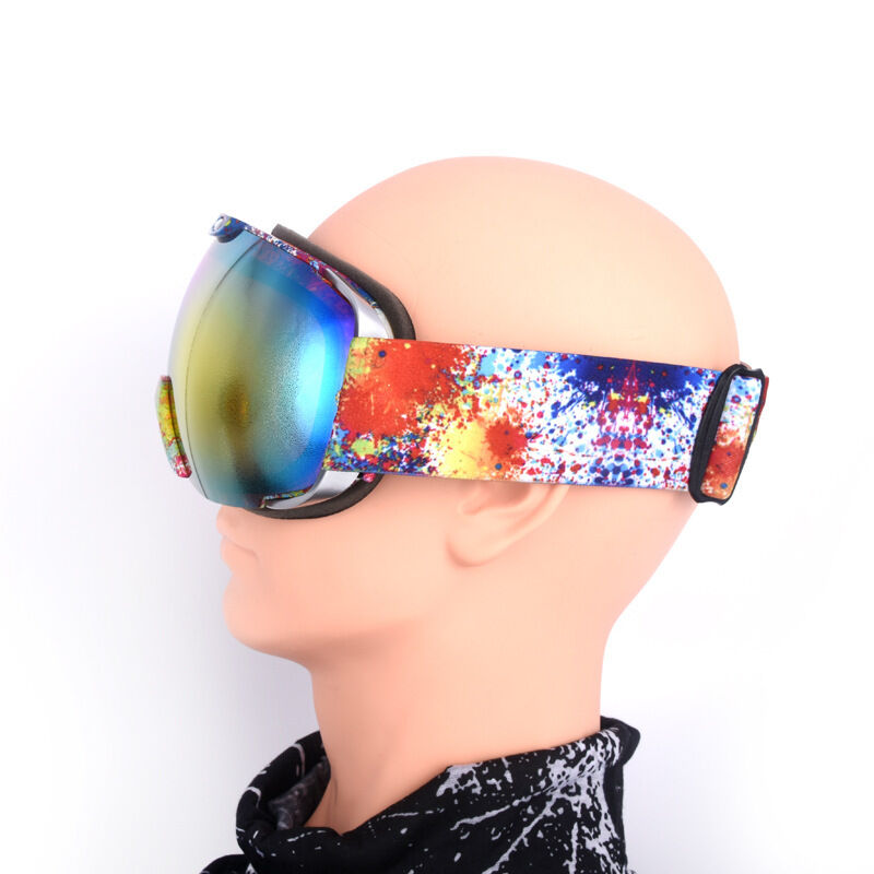 Cheap Outdoor Sports Double Layer Anti Fog Windproof Ski Goggle Glasses ...