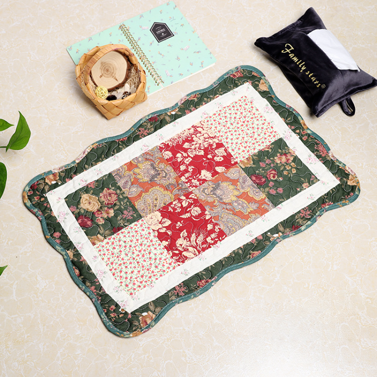 Buy Wholesale China 40x60cm 100% Cotton Non Slip Printing Patchwork ...