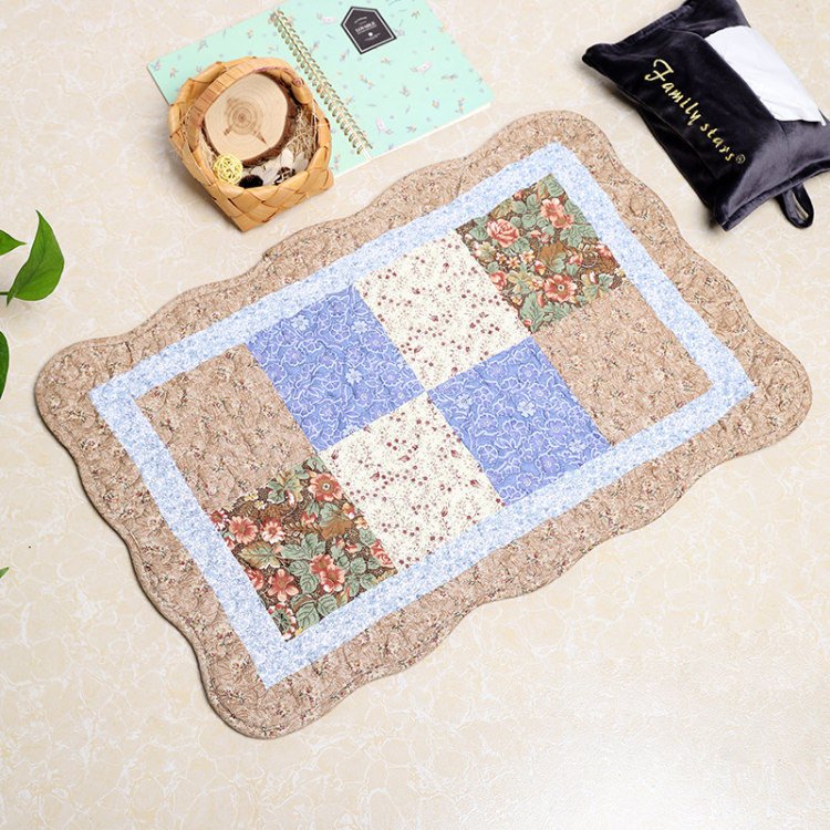 Buy Wholesale China 40x60cm 100% Cotton Non Slip Printing Patchwork ...