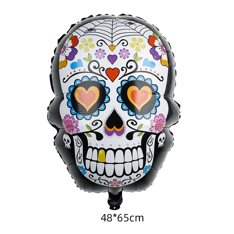 2022 New Design Halloween Globos Party Supplies Ghost Pumpkin Death ...