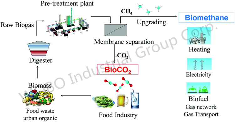 Latest Design Methane Plant Supplier 1mw Membrane Methane Gas Generator ...