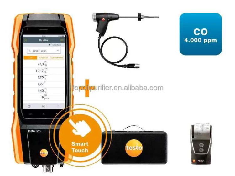 Buy China Wholesale O2 Co Flue Gas Analyzer Testing Testo 300 ...