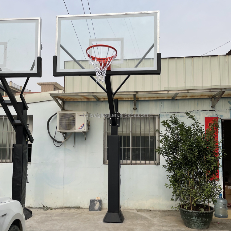 Buy Wholesale China Inground Fixed Height Adjustable Outdoor Basketball ...