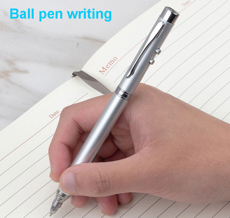 Bulk Buy China Wholesale Multifunction Metal Slim Ballpoint Pen 5 In 1 ...