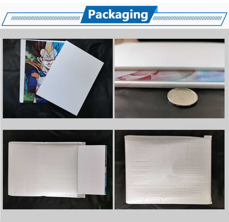 3d Triple Transition Three Characters Wanted Lenticular Print Anime ...