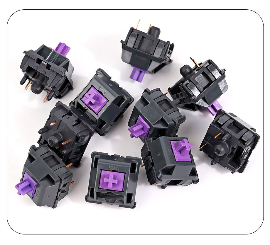 Buy Wholesale China Bsun Raccoons Purple Keyswitch Switch,tactile, 3 ...