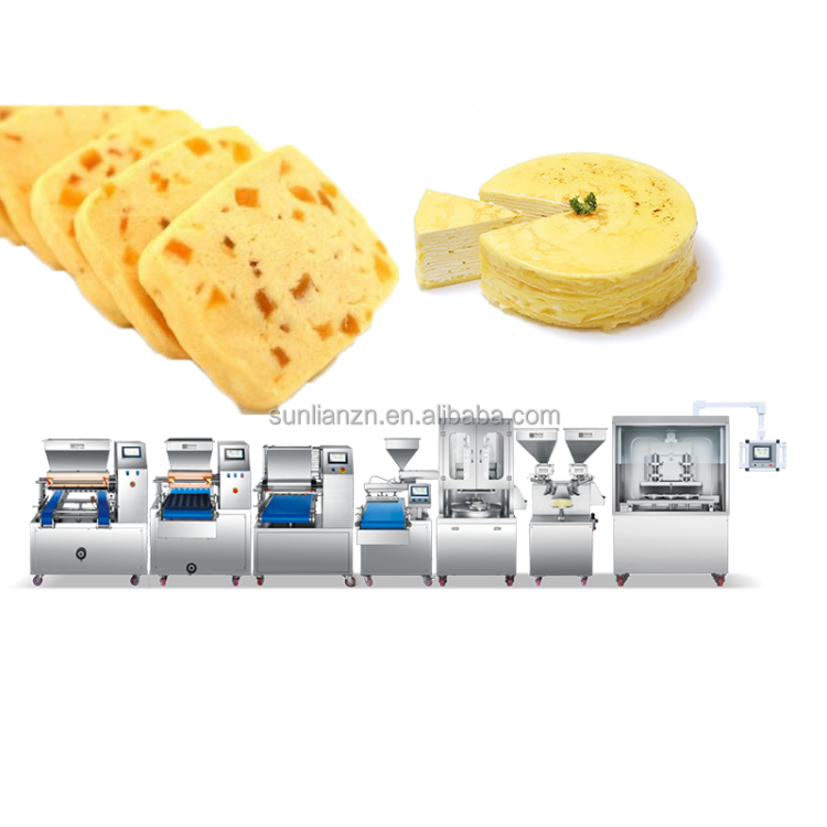 Slicer Portion Frozen Round Cake Automatic Ultrasonic Layer Cake Cutter ...