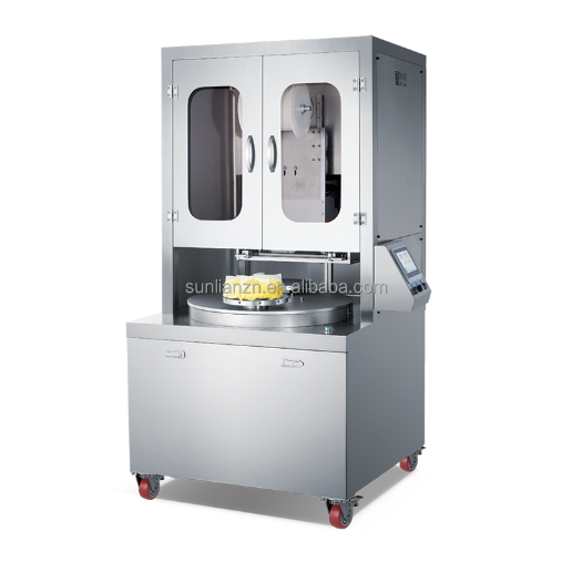 Slicer Portion Frozen Round Cake Automatic Ultrasonic Layer Cake Cutter ...