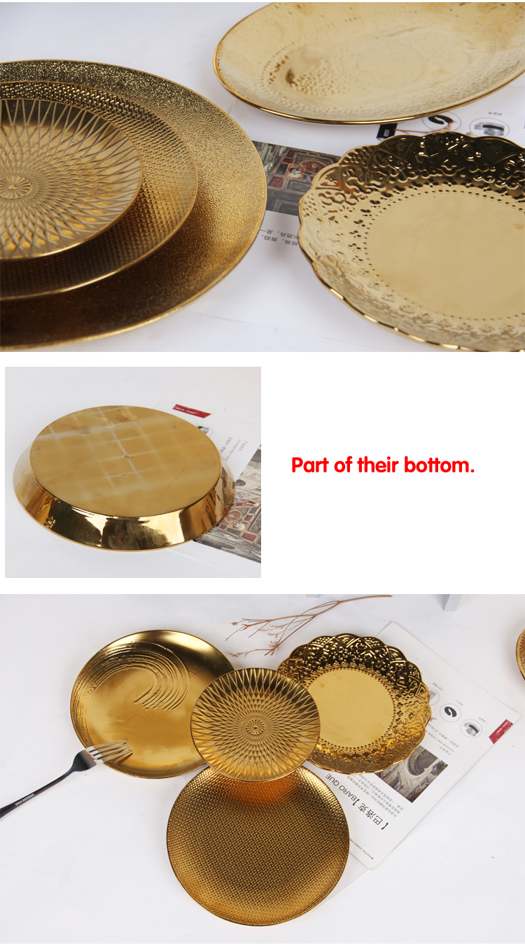Buy Wholesale China Nordic Style Ceramic Ion Plating Golden Colour ...