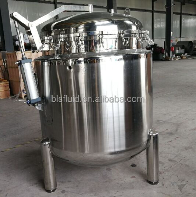 500 Liter Industrial Electric Pressure Cooker Machine Stainless Steel ...