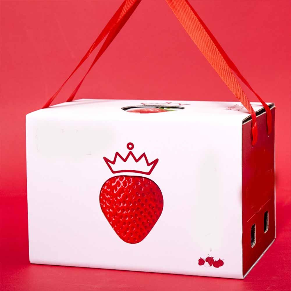 Buy Wholesale China Custom Strawberry Paper Empty High-grade Milk ...