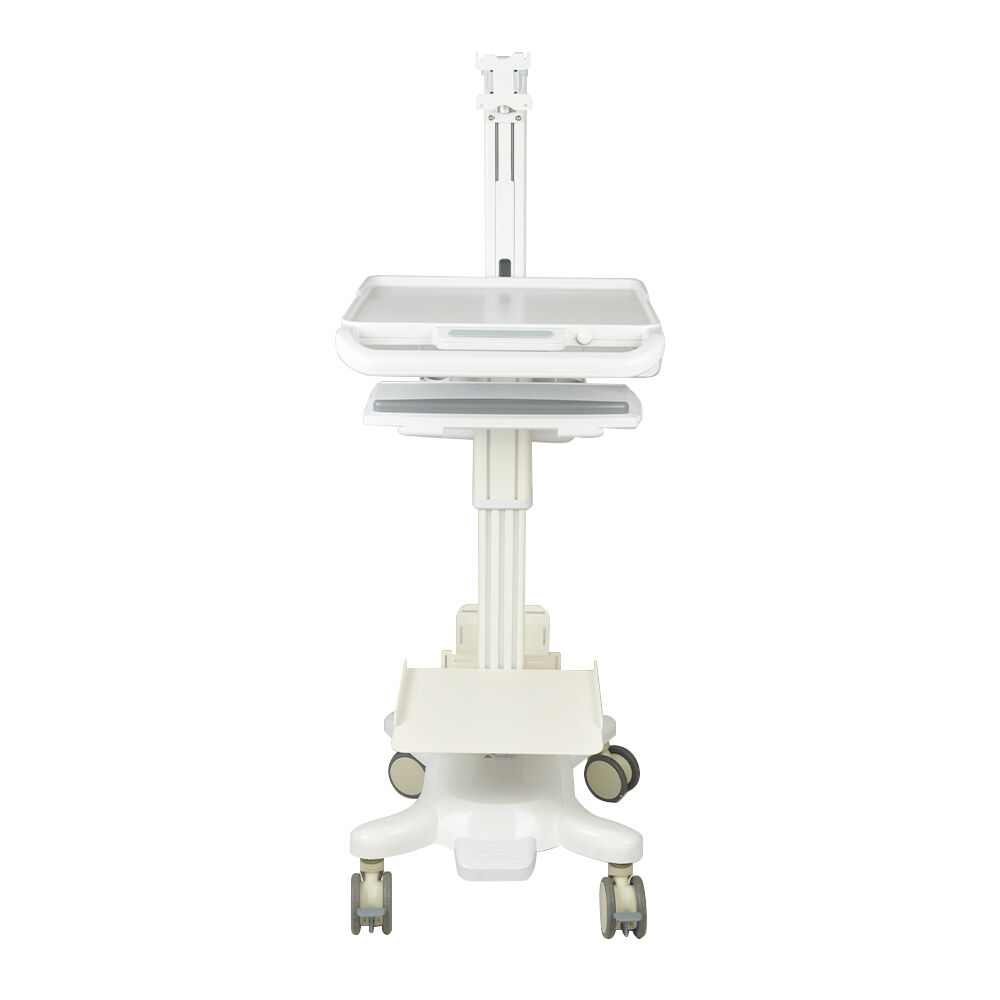 Buy Wholesale China Wholesale White Portable Carts Mobile Computer ...