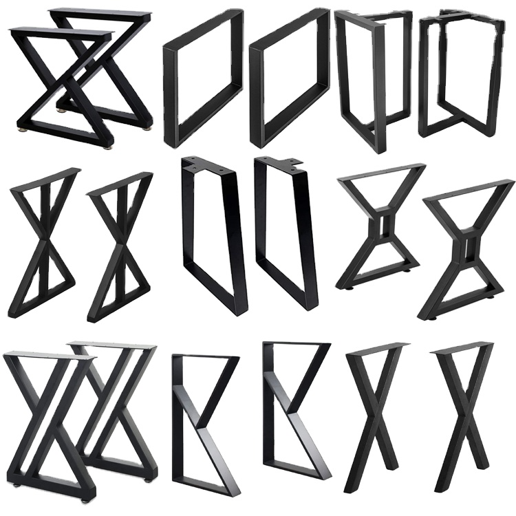 Buy China Wholesale Furniture Legs Modern Black X Shape Office Cast ...