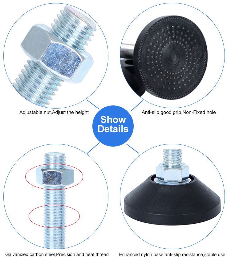 Factory Adjustable Feet Leveling Feet Conveyor Adjustable Feet M10 ...