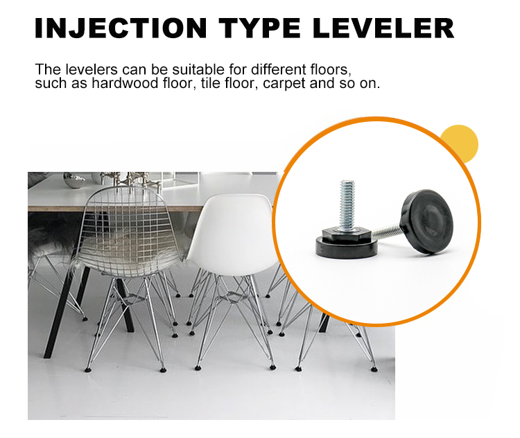 Factory Direct Supply 1/4"-20 Adjustable Leveling Screw Furniture ...