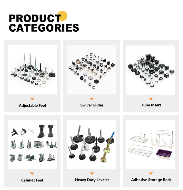 Factory Direct Supply 1/4"-20 Adjustable Leveling Screw Furniture ...