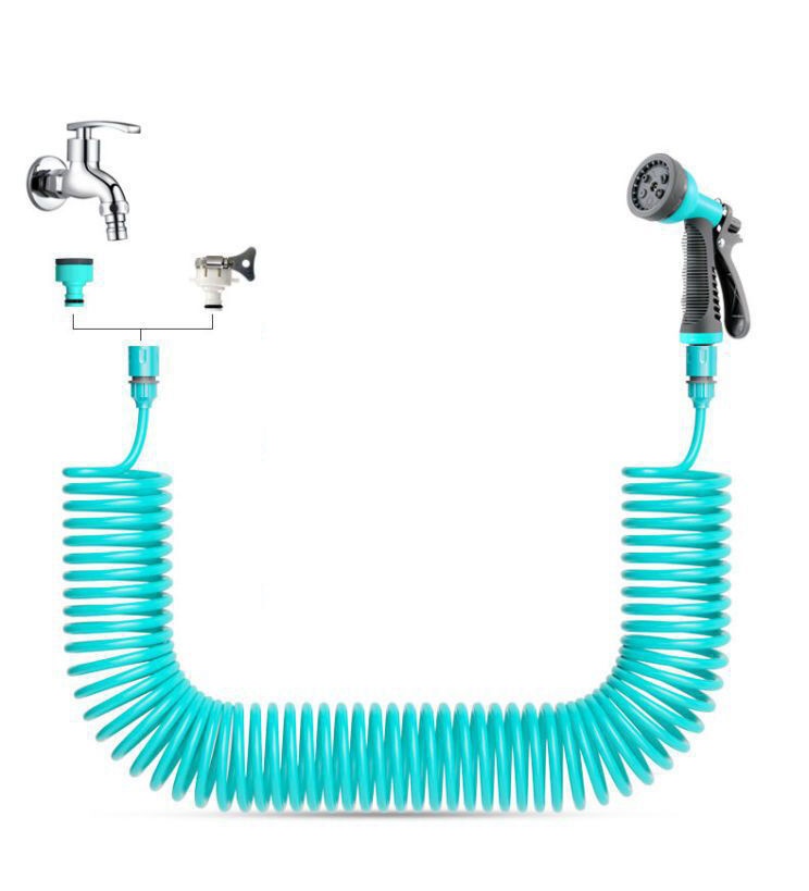 Buy Wholesale China Dd1356 Curly Spring Eva Garden Water Hose Sprayer ...