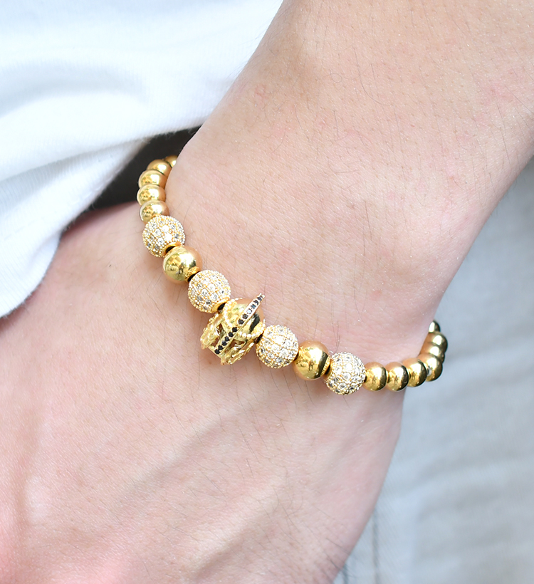 F353 Custom Logo Helmet Charms For Bracelets Beaded Bangle Bead ...