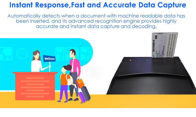 Buy Wholesale China Ocr Passport Scanner Usb Mrz Passport Reader With ...