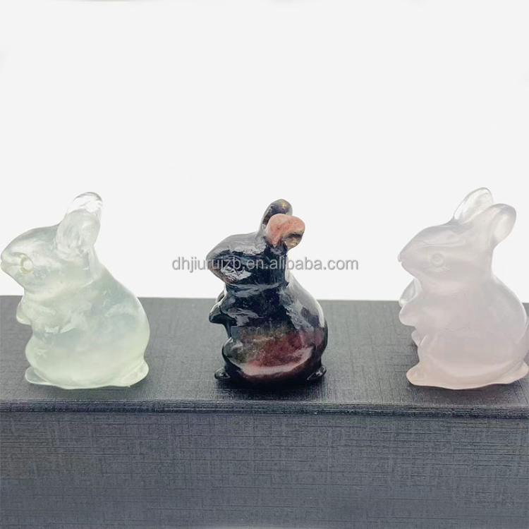 Buy Wholesale China Wholesale Small Size Cute Crystal Gemstones Rabbits ...