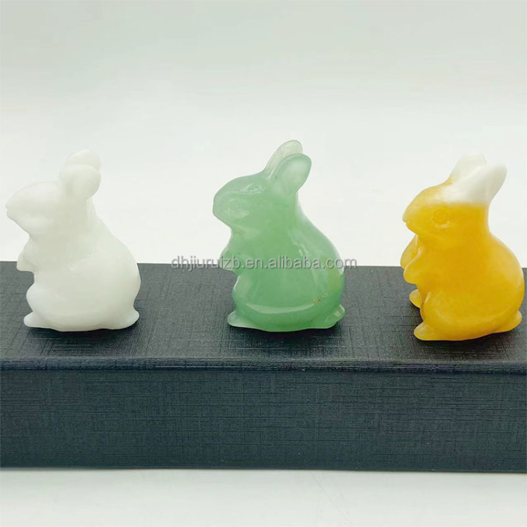 Buy Wholesale China Wholesale Small Size Cute Crystal Gemstones Rabbits ...