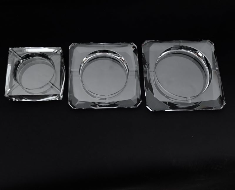Mh-yh030 Hotel Blank Crystal Ashtray For Office Crystal Glass Ashtray, Hotel Use Crystal Ashtray ...