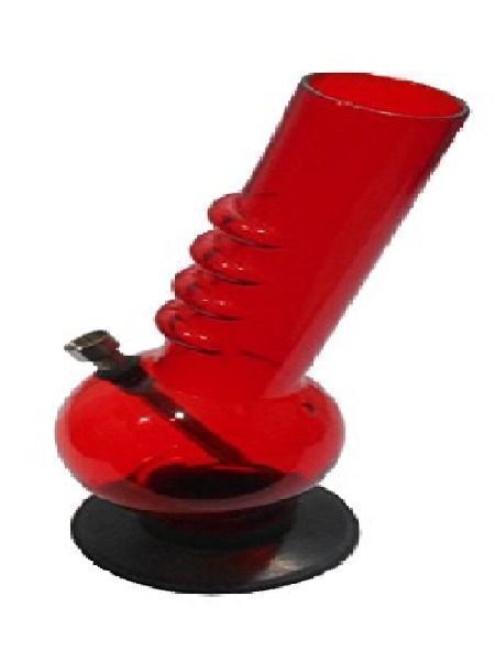 Buy Wholesale India Metier 12 Inch Tall Single Bulb Acrylic Water Pipe ...