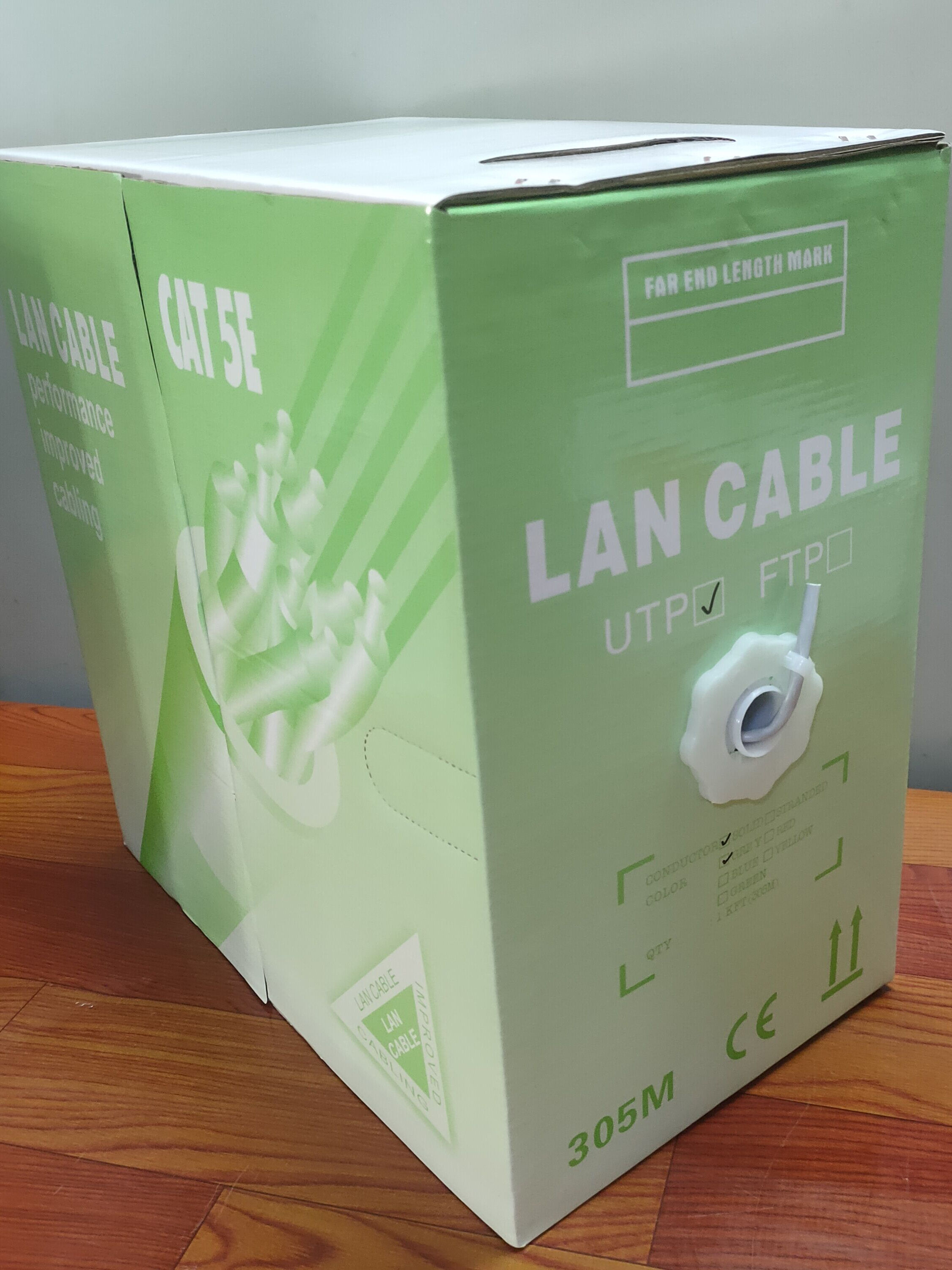 Buy Wholesale China 1000ft Cat5e Cable Bulk Ethernet Cord Cpmputer ...