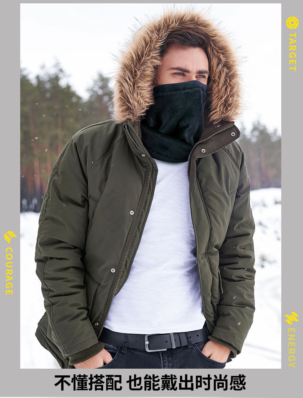 Winter New Winter Bib Outdoor Windproof Riding Mask Ski Face Protection ...