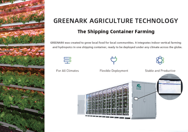 Vegetables Planting Container Farm Grow Container Greenhouse With ...