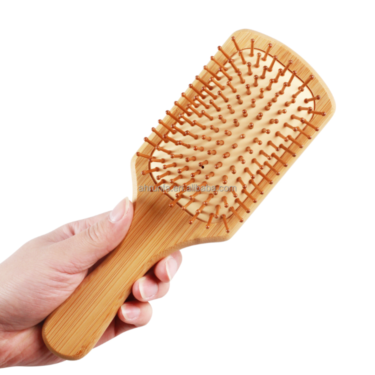 Wholesale Manufacturers Custom Logo Detangling Hair Brush Biodegradable ...