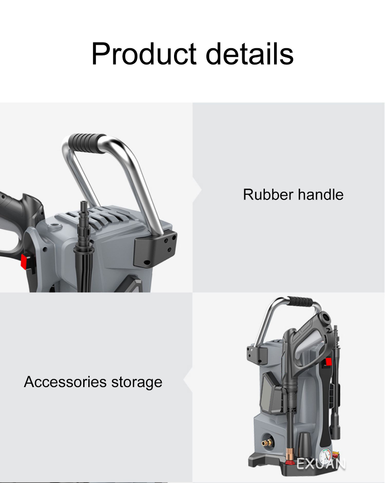 Portable High Power Car Washing Machine Mobile Car Washer Water Gun ...