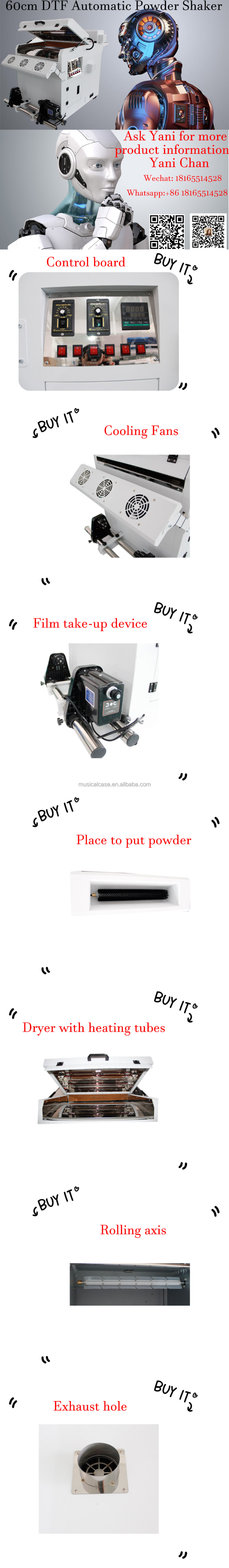 60cm 24inch Powder Shaking Machine Dtf Powder Shaker T-shirt Heat ...